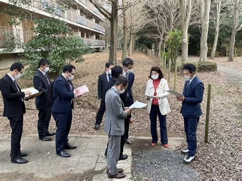 旧国家公務員宿舎の視察。 前茨城県会議員・星田こうじ 公式サイト