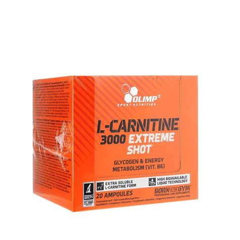 L-Carnitine 3000 Extreme Shot : 3000 mg Livraison à Abidjan – Shakeproteine