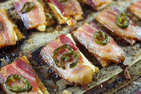 Candied Bacon Crackers The Food Hussy