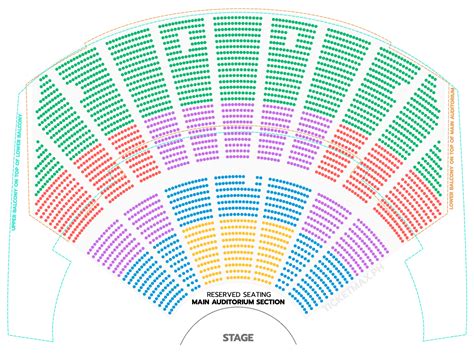 Ccf Center Auditorium Ticketmax