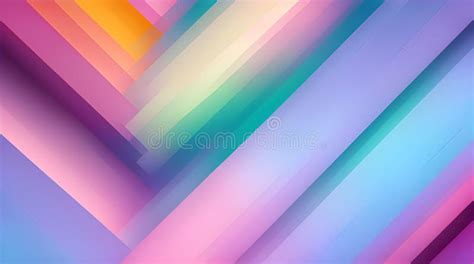 Illustration Of Colourful Abstract Pastel Background Generative Ai