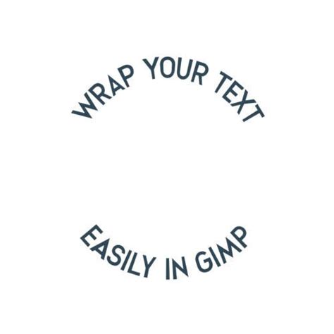 Wrap Text Around A Circle In GIMP Davies Media Design