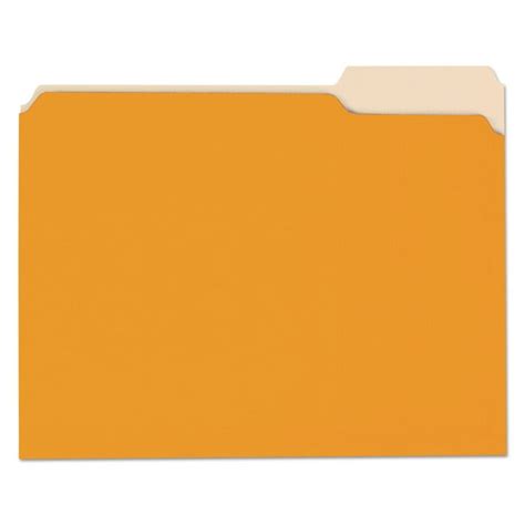 Universal Deluxe Colored Top Tab File Folders 13 Cut Tabs Letter