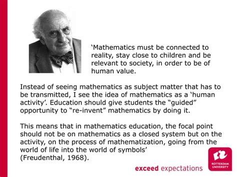 What Is Realistic Mathematics Education National Mathematics Conference Swakopmund Pptx