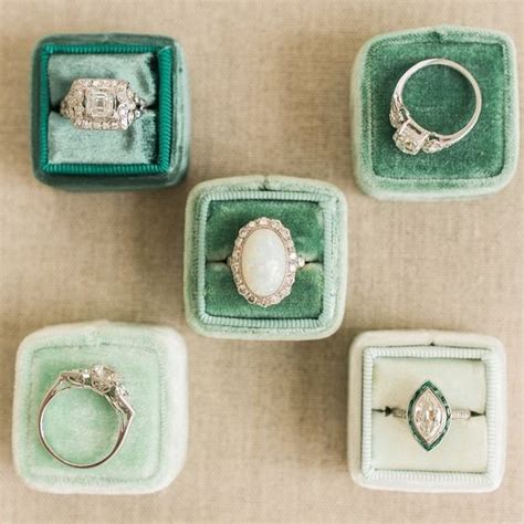 Pin On Vintage Ring Boxes