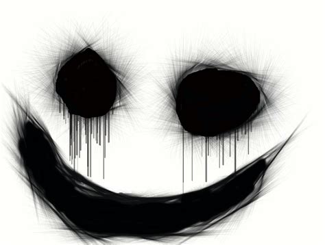 Scary Smile Drawing