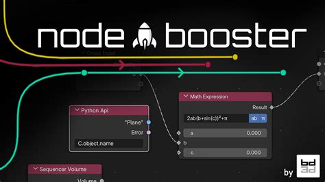 Node Booster Extending Blender Node Editors Released Scripts And