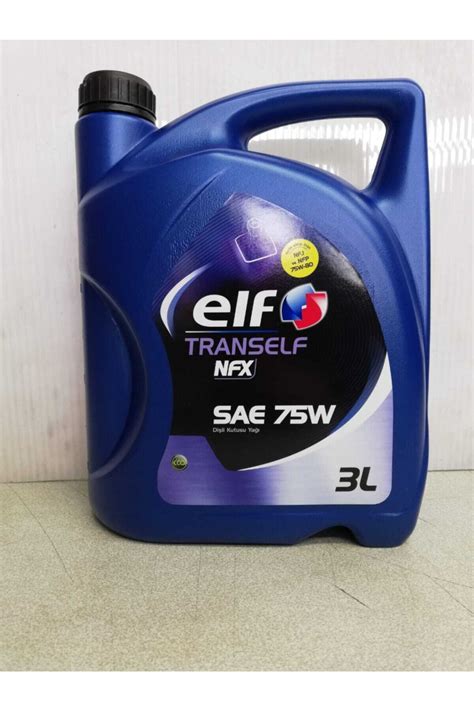 Elf Trans Nfx Sae 75w Şanzuman Yağı 3 Litre Fiyatı, Yorumları - Trendyol