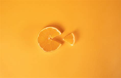 Картинка для рабочего стола апельсин долька цитрус