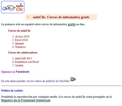 Curso Gratis De HTML Y CSS AulaClic Ejercicios Del Tema 10 CSS