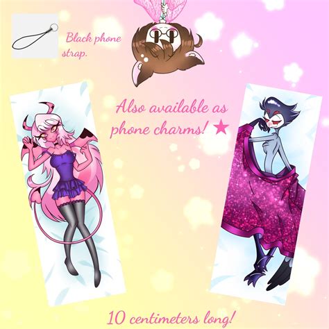 Helluva Boss Dakimakura Stolas And Verosika S Cover Etsy New Zealand