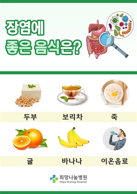 장염에 좋은 음식 6가지 이슈칼럼