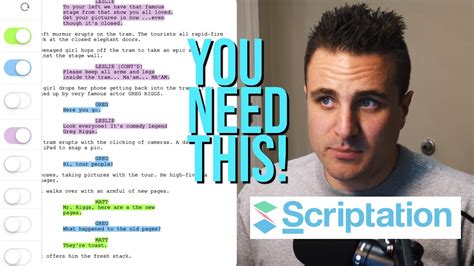 Annotate And Sync Scripts Scriptation On Ipad And Iphone Review Youtube