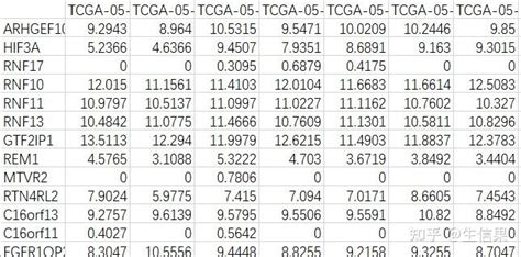 R语言计算基因表达量相关性 知乎
