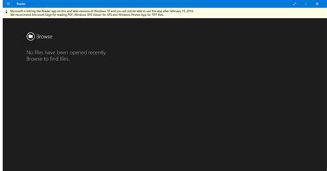 Microsoft Will Remove The PDF Reader Application On Windows