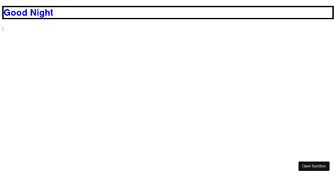 React Components Practice Forked Codesandbox