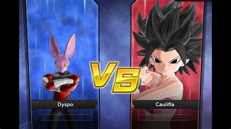 Xenoverse 2 Requested Match Pc Dyspo Vs Caulifla Youtube