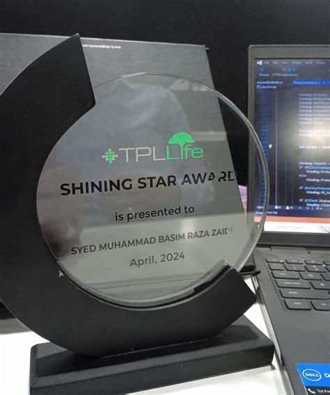 Syed Muhammad Basim Raza Zaidi On Linkedin Award Recognition