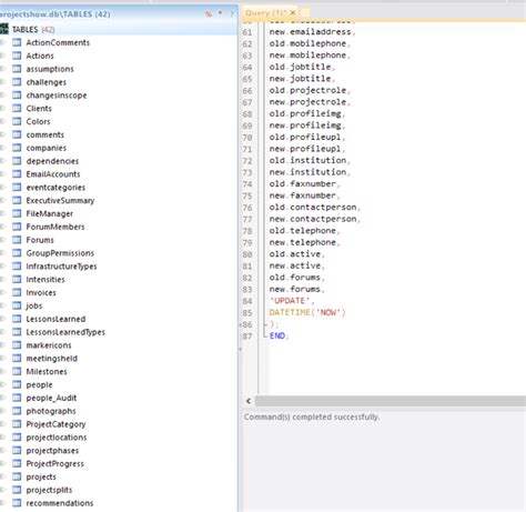 sqlite triggers creating audit trails for dummies b4x programming forum