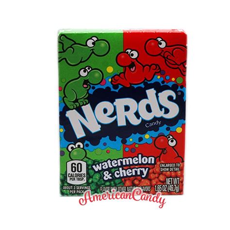 Wonka Nerds Watermelon Cherry Americancandy Onlineshop