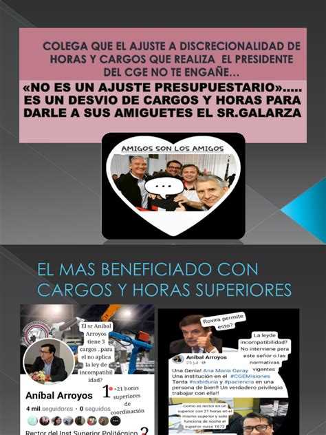 Denuncia Por Presunta Corrupción En El Cge Pdf