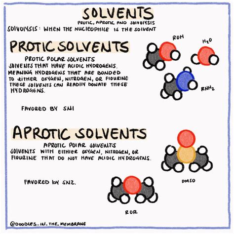 Organic Chemistry Protic Verus Aprotic Solvent Organic Chemistry