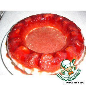 Десерт Желе клубничное со сливками и шоколадом | Recipe | Food, Recipes ...