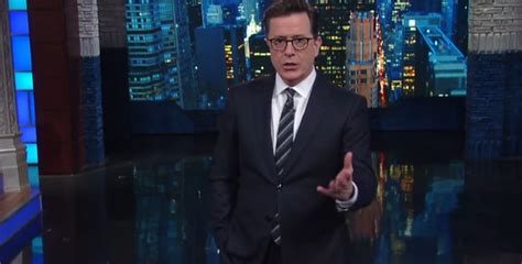 Stephen Colberts Trump Sex Joke Provokes Firecolbert Twitter Storm