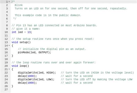 Intro To Arduino Part A Closer Look At Blink Andrew S Website Blog