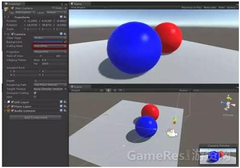 深入讲解：在unity中使用多个相机 及其重要性 Gameres游资网