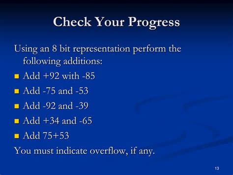 Arithmetic Computation Using S Complement Notation PPTX