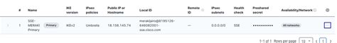 Configure Secure Access With Meraki Mx For High Availability And Health