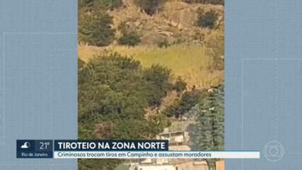 Vídeo Intenso tiroteio assusta moradores de Campinho zona norte do Rio RJ G