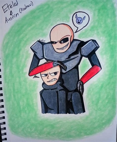 Eteled And Austin Fanart Redraw By Aster7707 On Deviantart