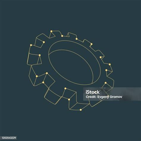 3d 톱니바퀴 개념에 대한 스톡 벡터 아트 및 기타 이미지 개념 건설 기계류 건설 산업 Istock