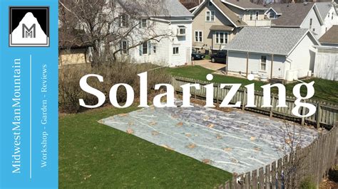 How To Solarize Your Garden For Weed Prevention Youtube