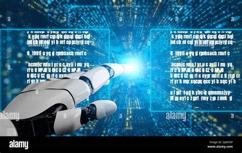 Futuristic Robot Artificial Intelligence Revolutionary AI Technology