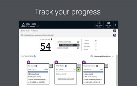 Axe DevTools Web Accessibility Testing Pour Google Chrome Extension
