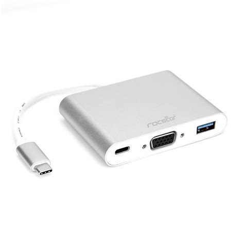 USB C To VGA USB 3 0 USB Type C Multiport Adapter