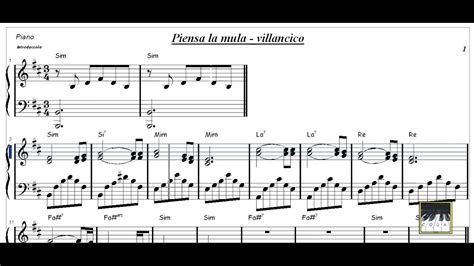 Piensa La Mula Partitura Piano In 2023 The Creator Development