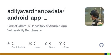 Github Adityavardhanpadalaandroid App Vulnerability Benchmarks Fork Of Ghera A Repository