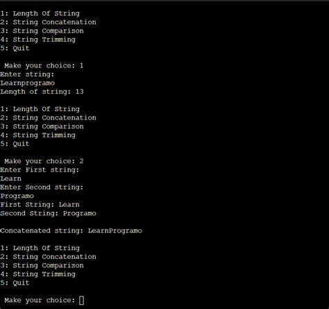 Menu Driven Program In Java Program With Explanation