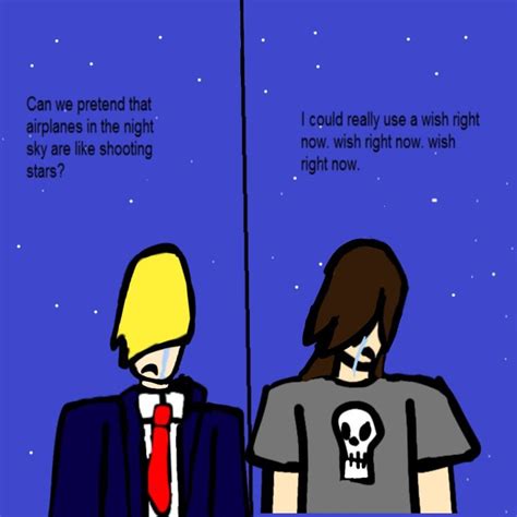 Can We Pretend That Airplanes In The Night Sky Are Like Shooting Stars
