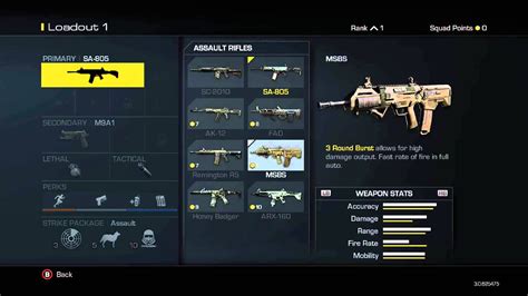 Call Of Duty Ghosts Msbs Gun Review Youtube