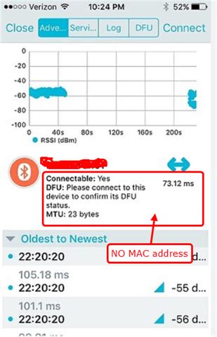 Bluetooth Mac Address Not Showing In Ios Phone Apple Nordic Q A