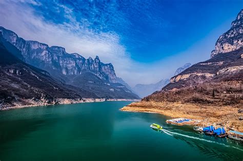 焦作子房湖 焦作云台山地质博物馆 大山谷图库