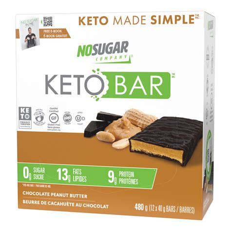 Shop Keto Bars Online No Sugar Company