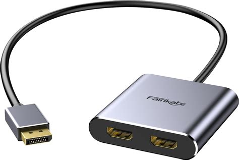 Splitter Adapter Displayport Auf Dual Displayport 4k60hz Dual Monitor