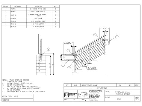 Railing Design Dwg Railing Cad Drawings Autocad Blocks Download Free
