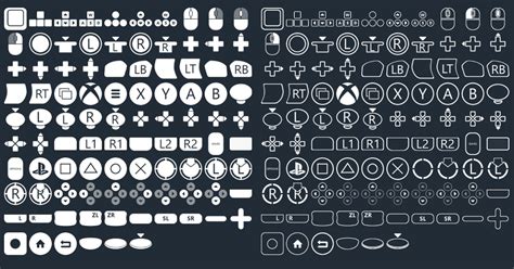 Xbox Controller Icons